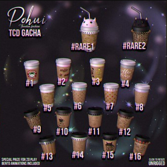 Second Life Marketplace - #POHUI - TCD gacha #4